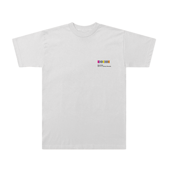 Blue Monday Bass Guitar T-Shirt White | New Order